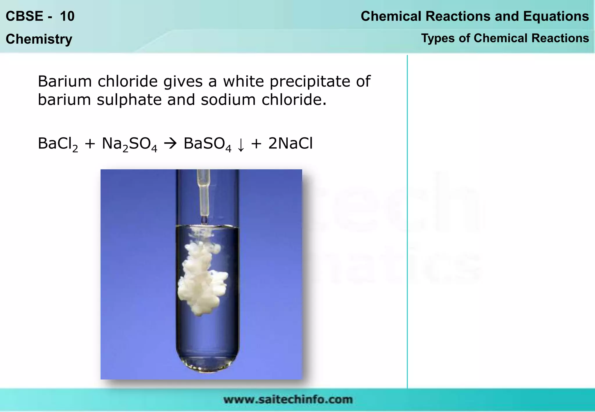 Chemical reaction types_grade_10 | PPTX