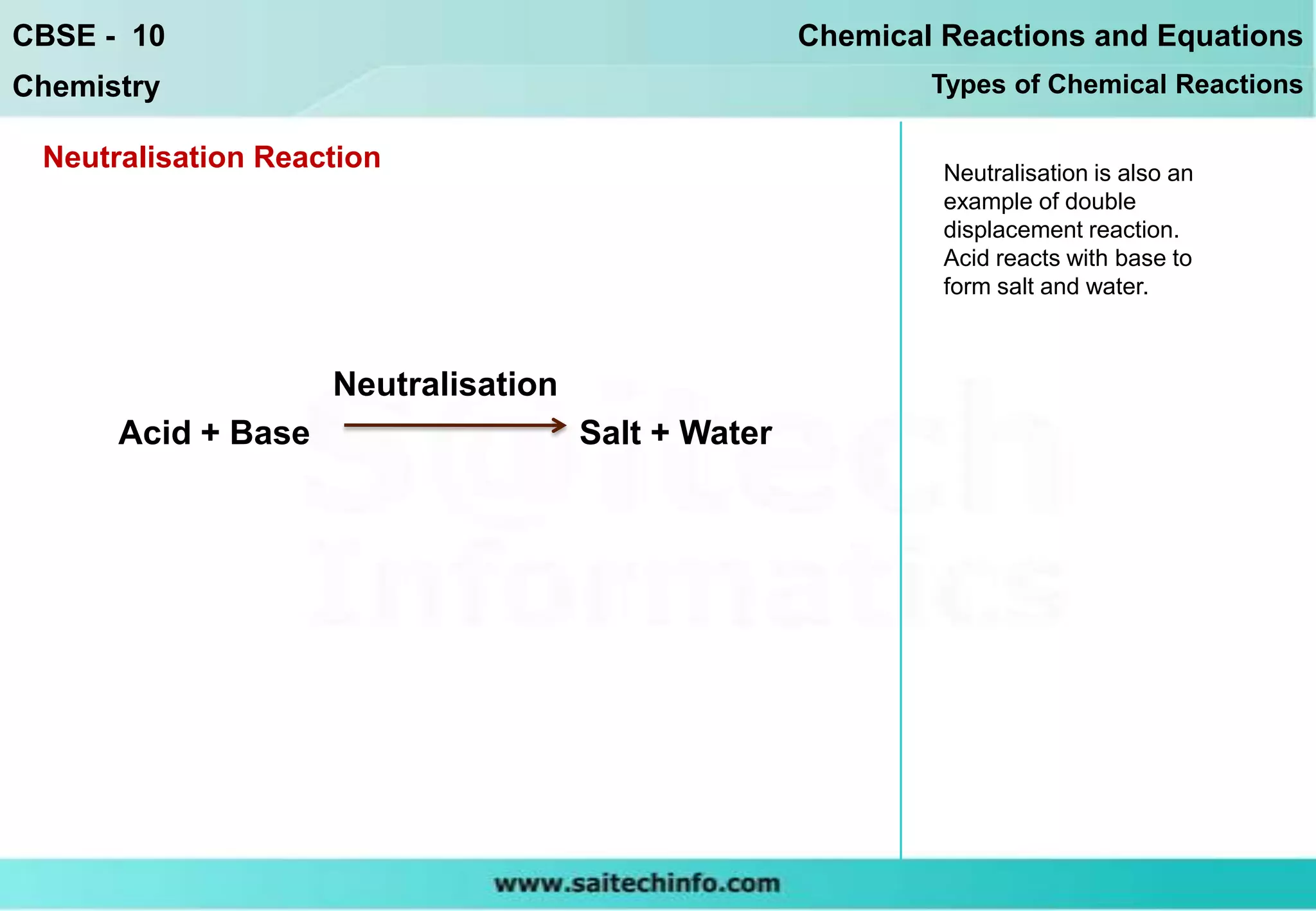 Chemical reaction types_grade_10 | PPTX