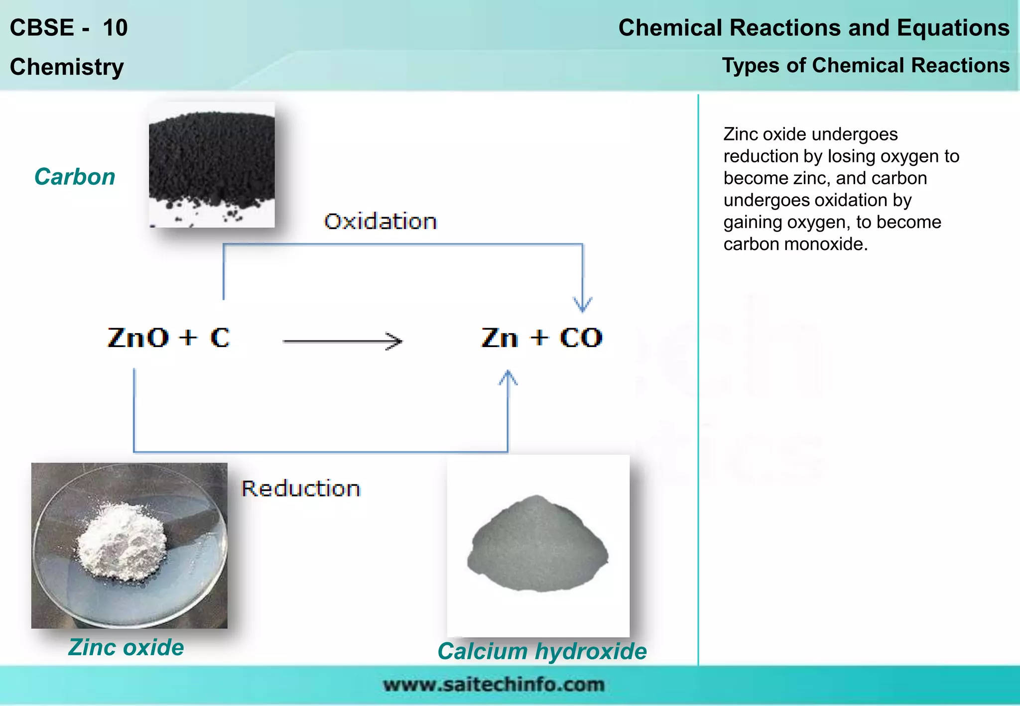 Chemical reaction types_grade_10 | PPTX
