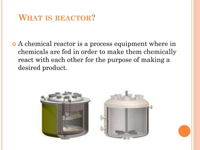 Chemical reactor and there types.pdf