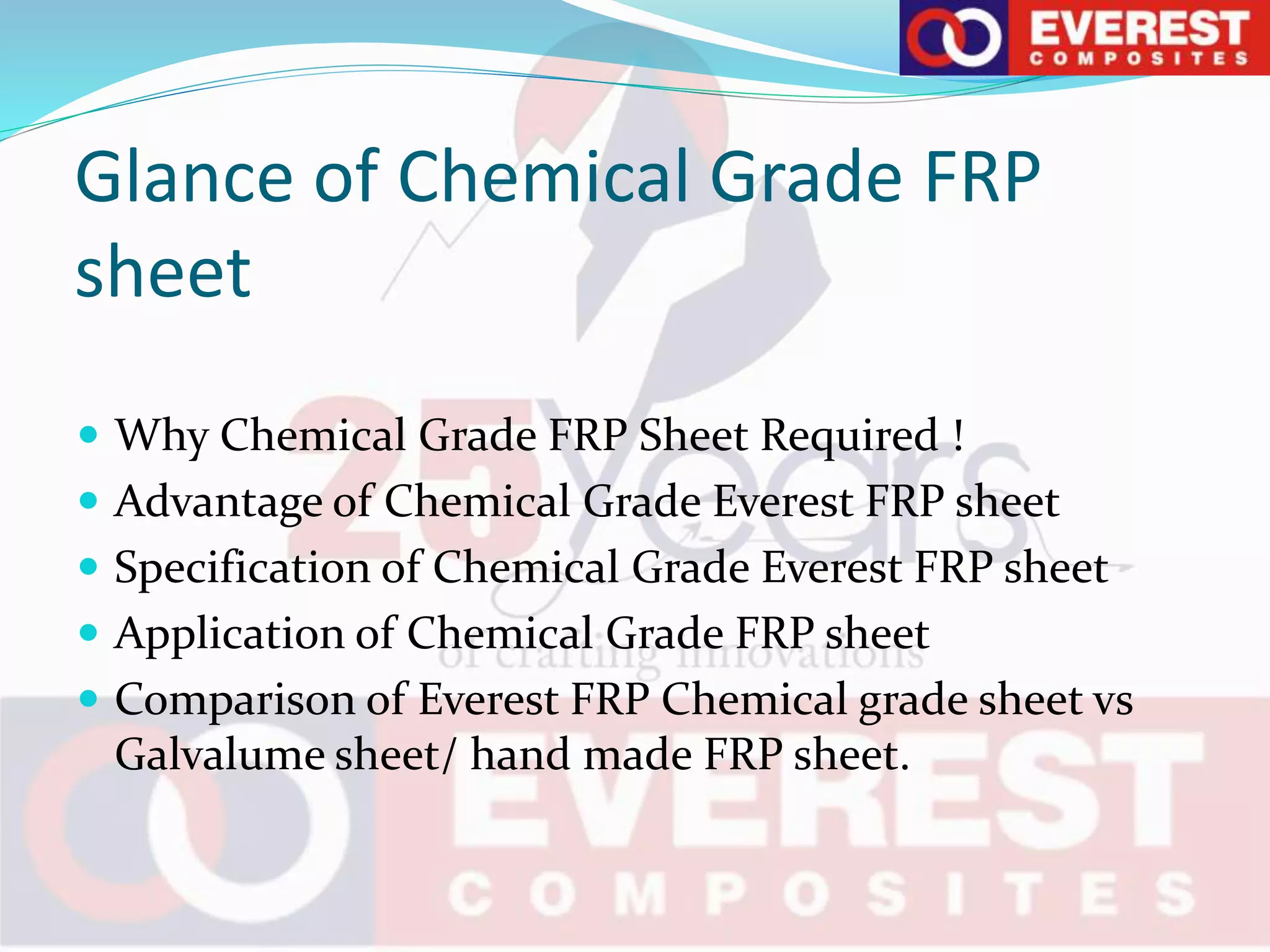Chemical Resistance Machine Make FRP(FIbreglass Reinforced Plastic ...