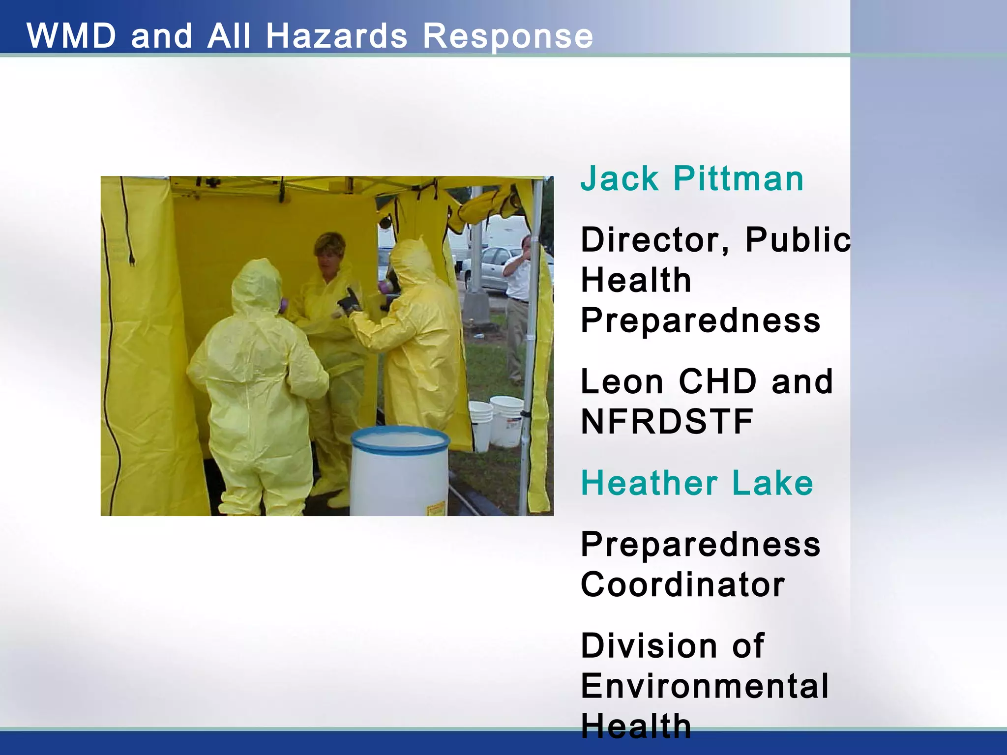 Chemical response plan good | PPT