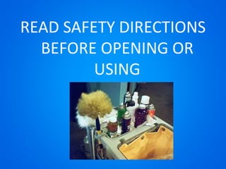 Chemical Safety | PPTX