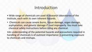 Chemical safety | PPT
