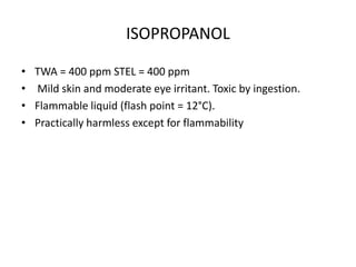 Chemical safety in histopathology lab | PPTX