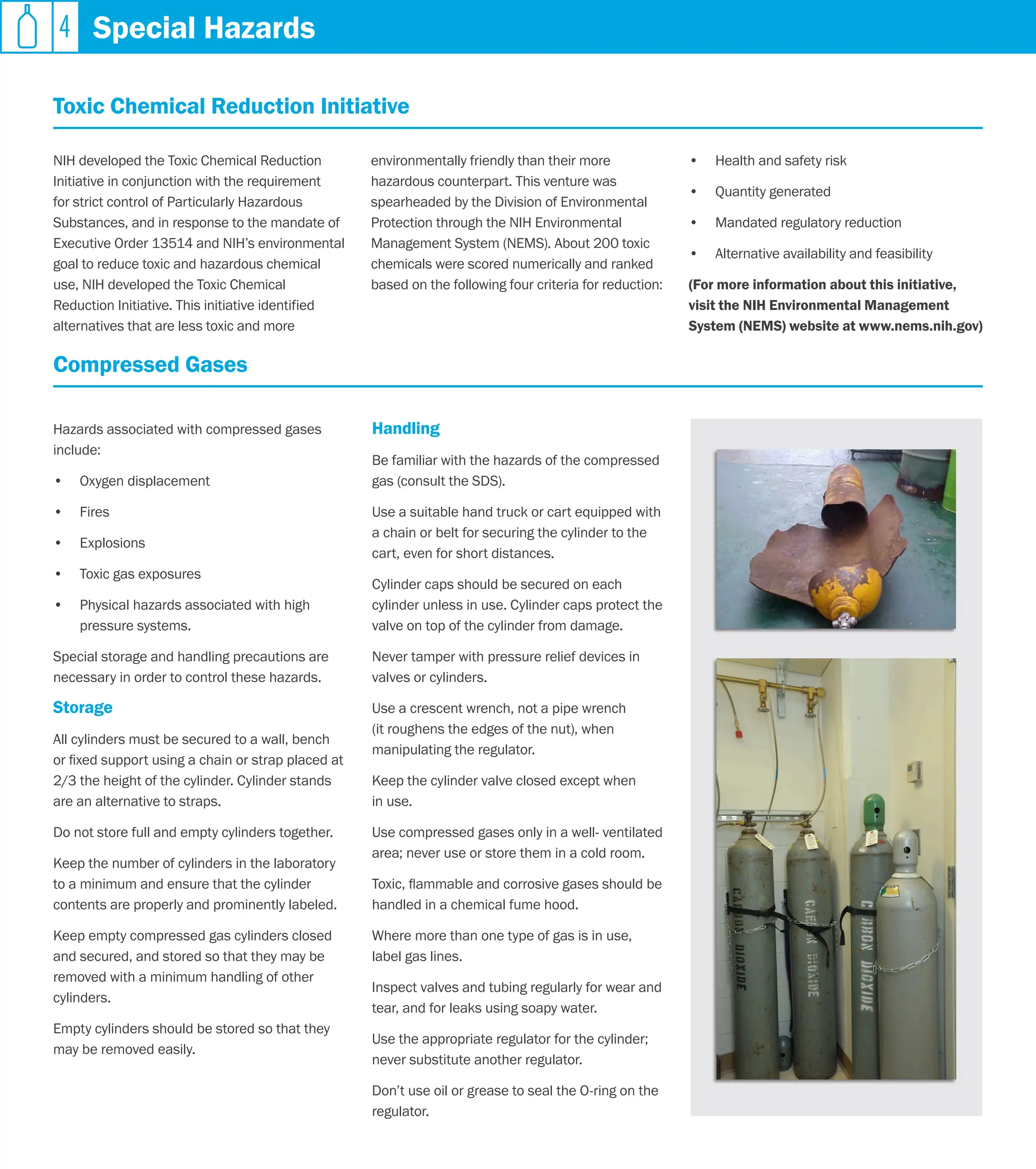 Chemical Safety Guidelines with hazard and risk controls | PDF
