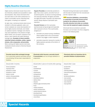 Chemical Safety Guidelines with hazard and risk controls | PDF