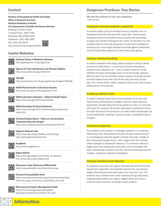 Chemical Safety Guidelines with hazard and risk controls | PDF