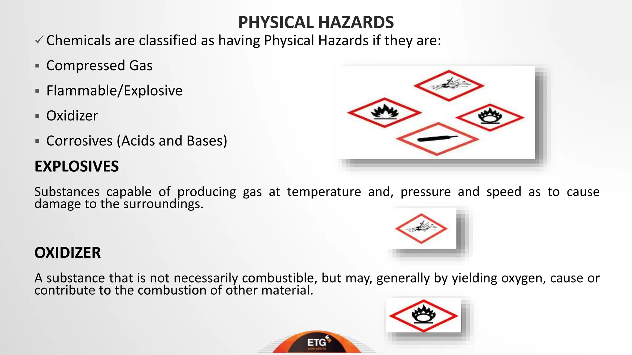Chemical safety presentation for chemicals | PPTX