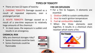 Chemical safety presentation for chemicals | PPTX