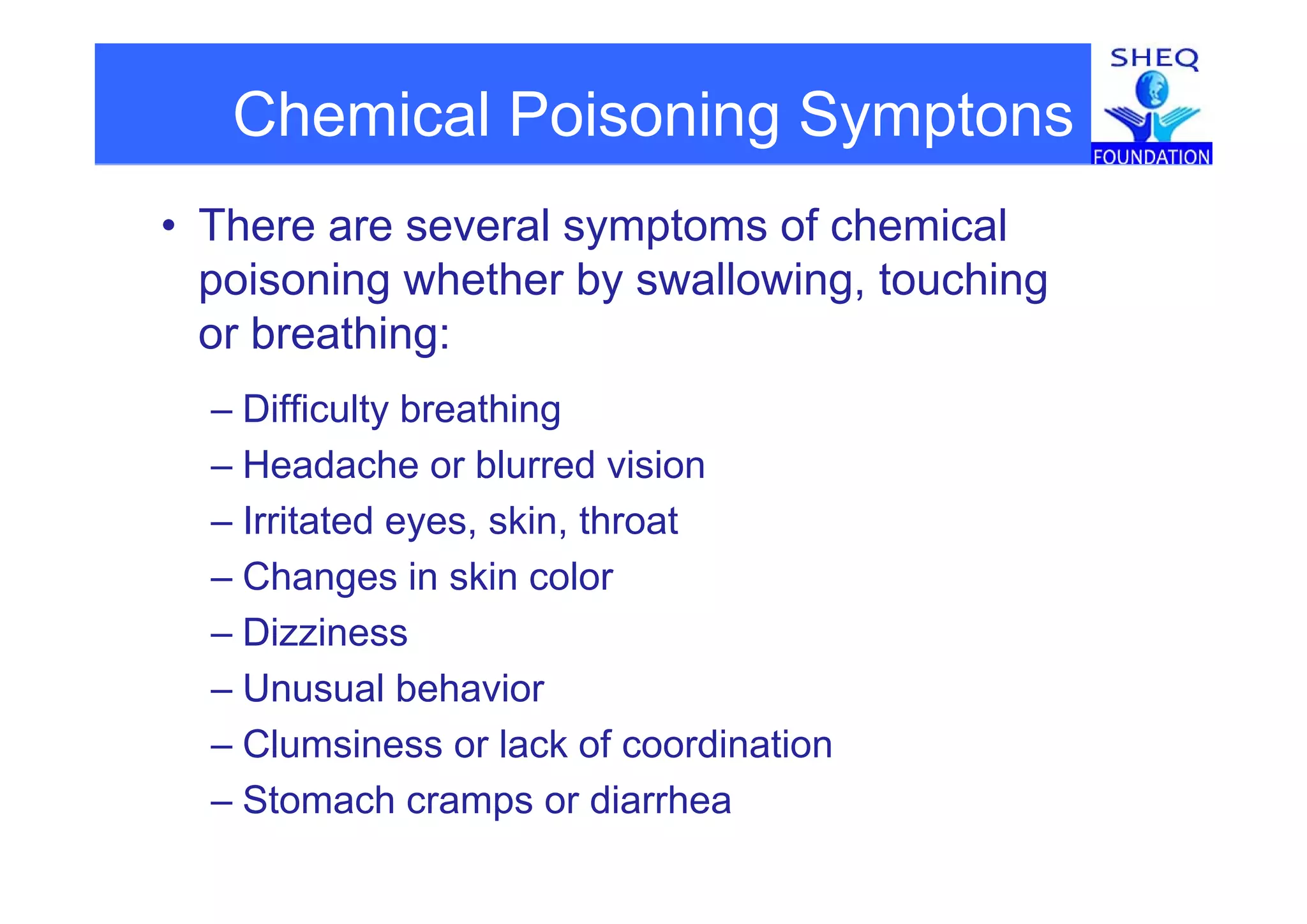 Chemical Safety | PDF