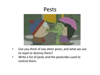 Chemicals around the home | PPTX