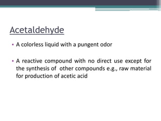 Chemicals based on ethylene | PPTX