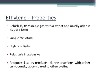 Chemicals based on ethylene | PPTX