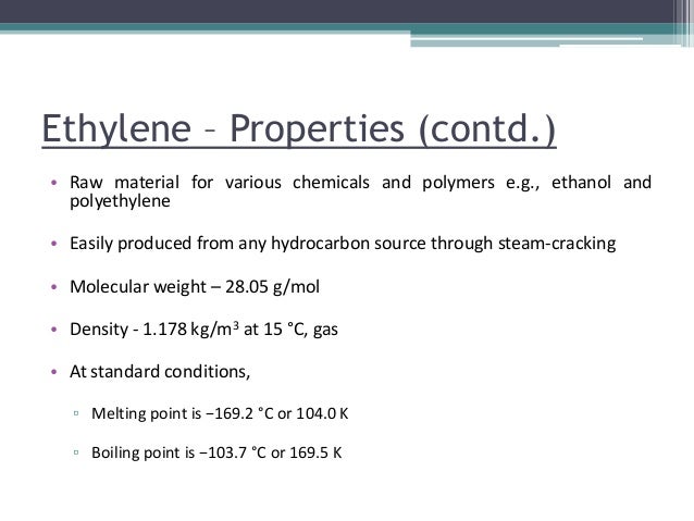 Chemicals based on ethylene