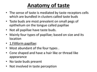 Chemical senses- Sameena Latheef | PPTX