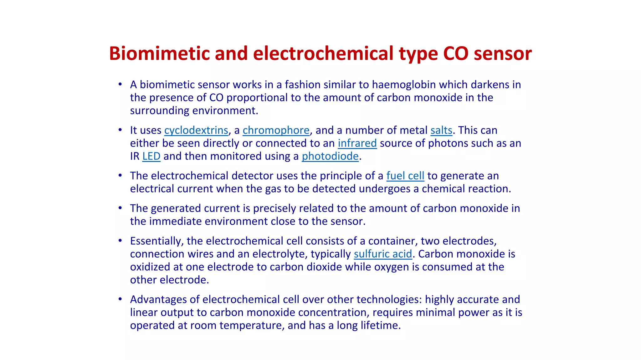 Chemical sensors | PPTX