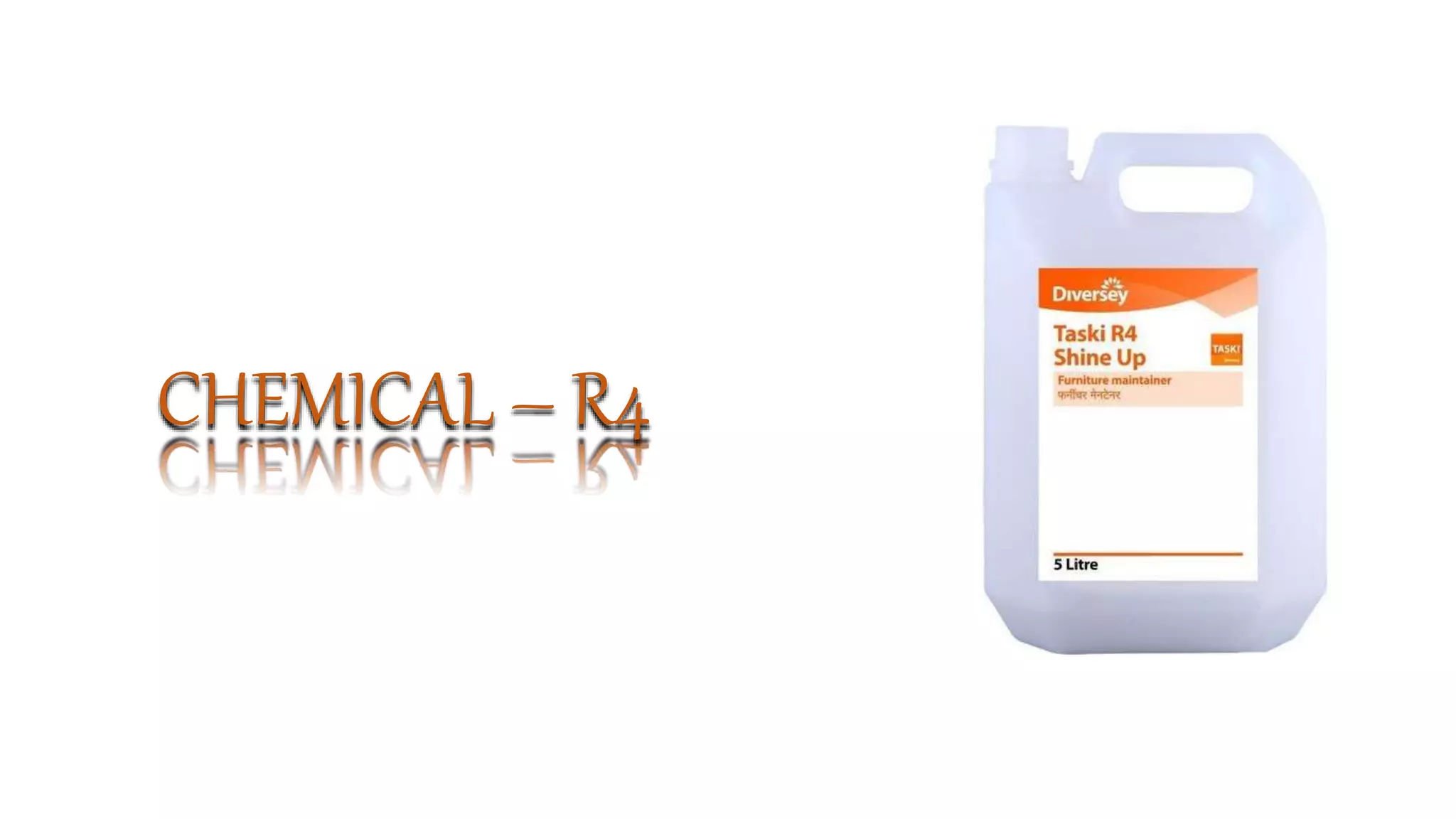 Housekeeping Workshop DAY - 3 (Chemical R - Series ) | PPTX