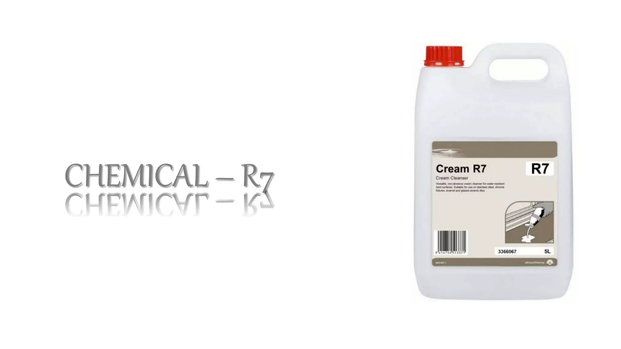 Housekeeping Workshop DAY - 3 (Chemical R - Series ) | PPTX
