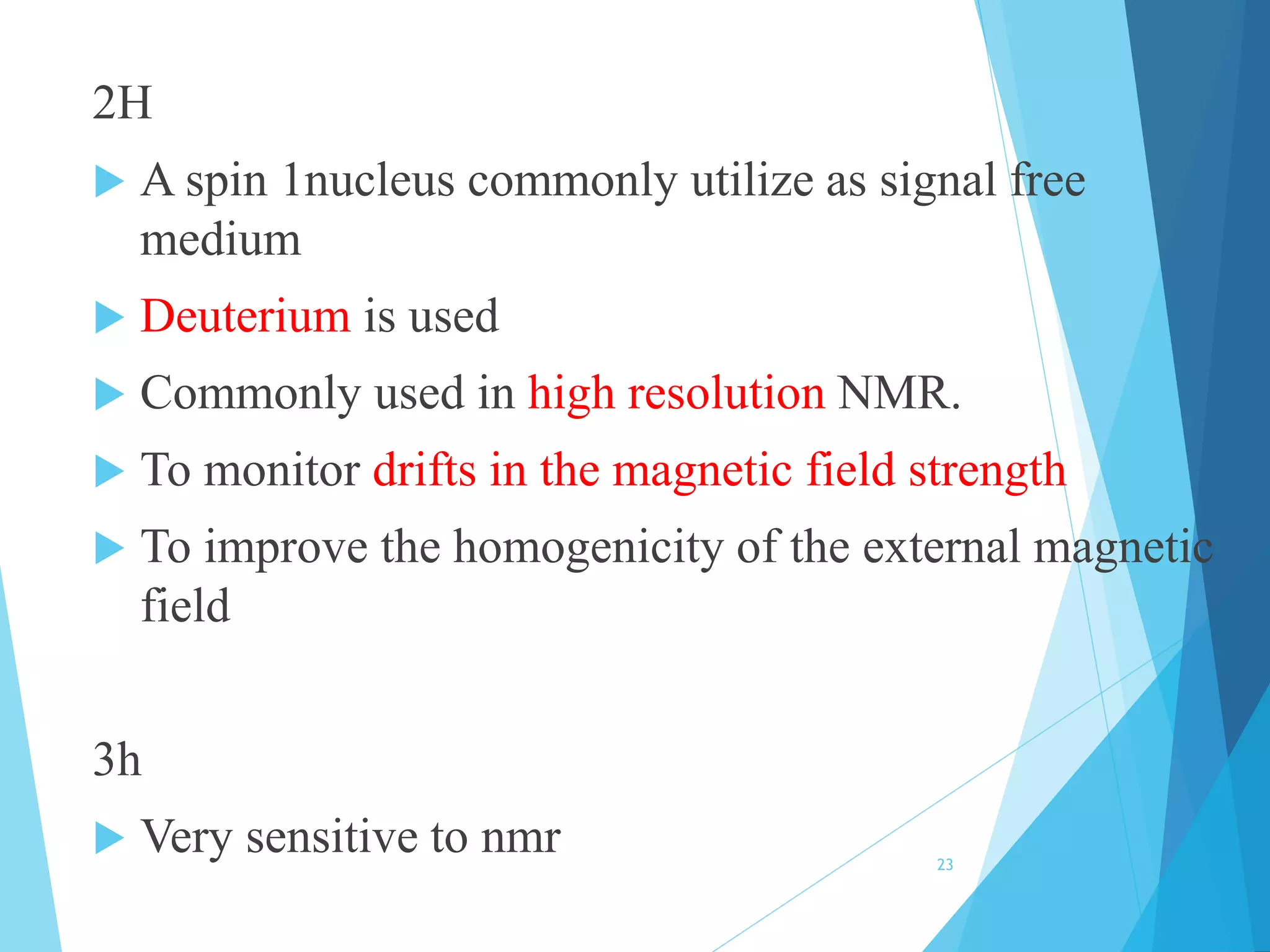 Chemical shift | PPTX