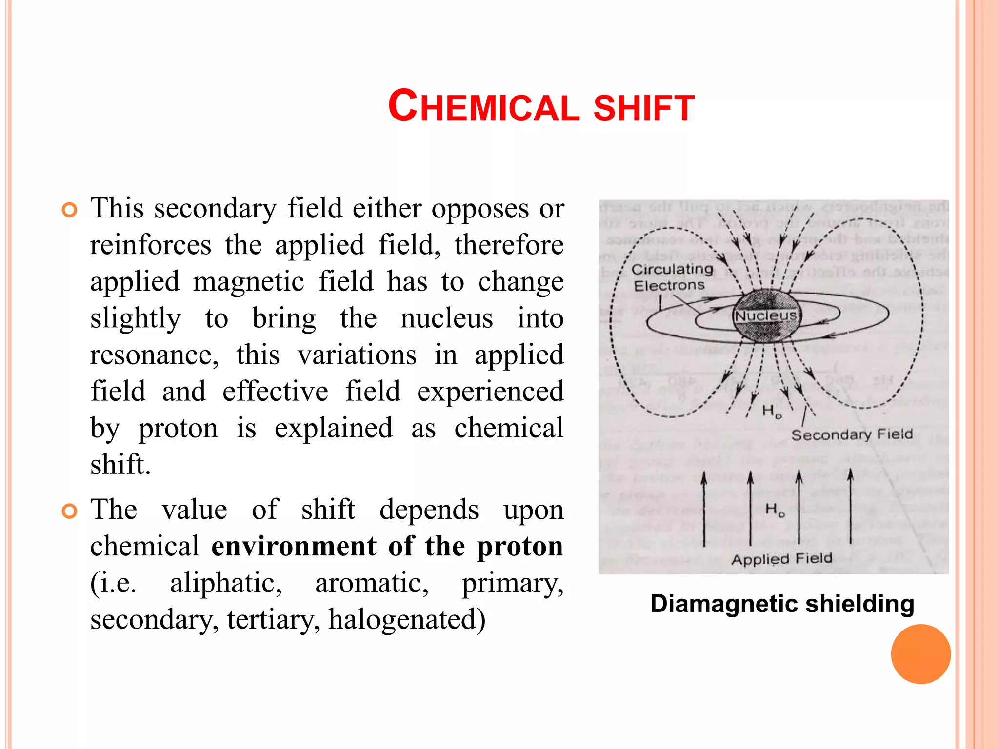 Chemical shift | PPTX