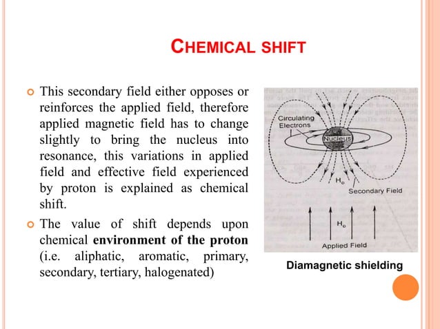Chemical shift | PPTX
