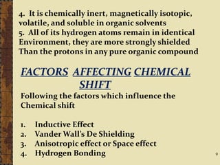 Chemical shift and application of NMR.ppt