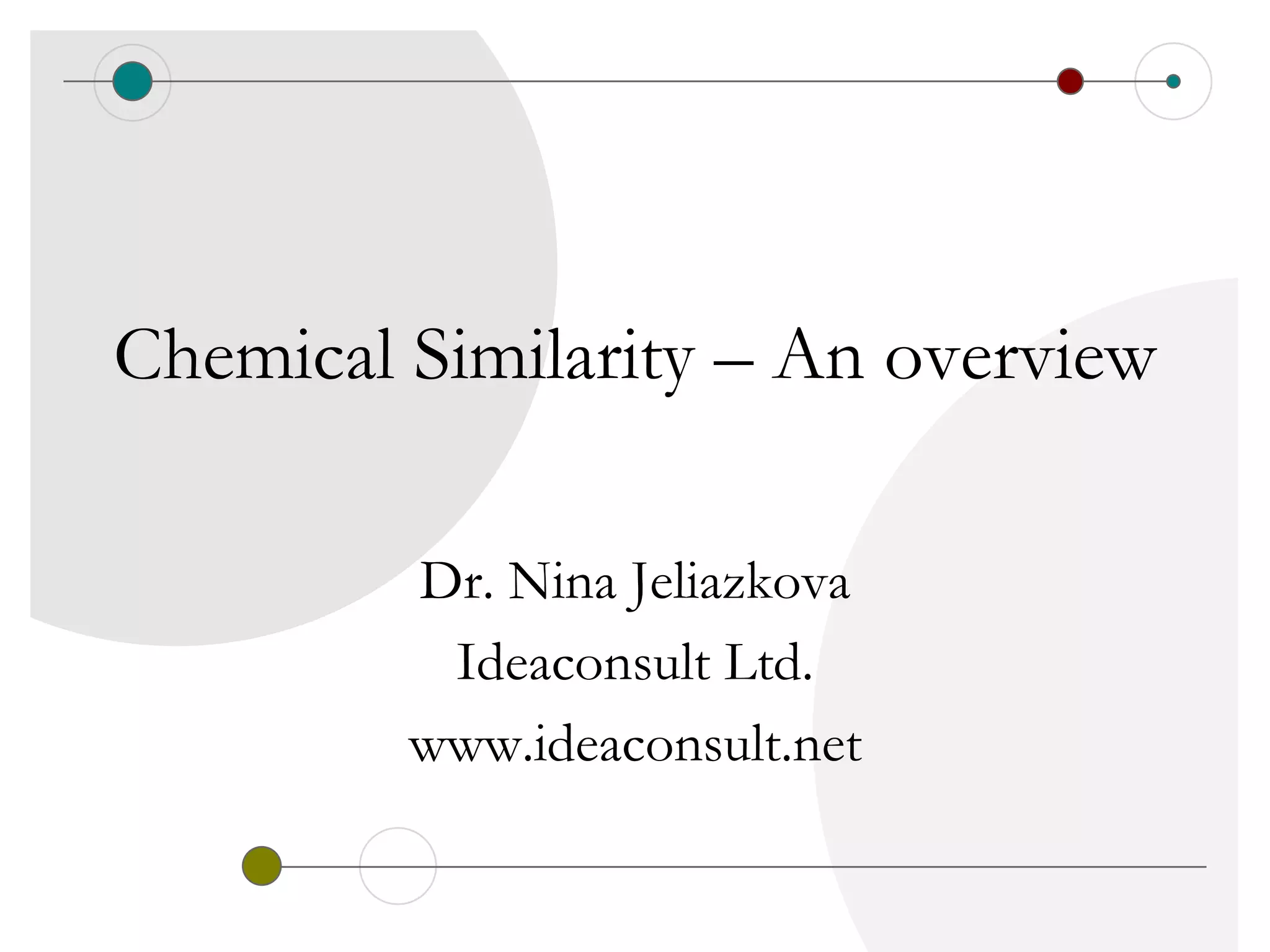 Chemical similarity | PPT