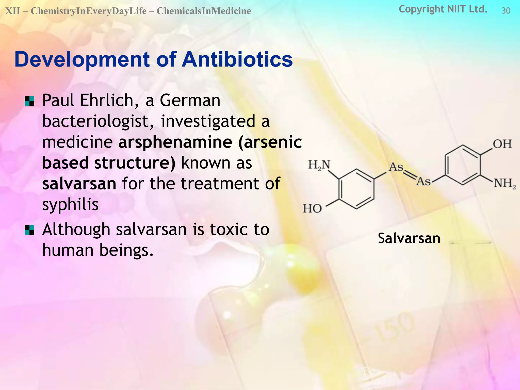Chemicals in medicine satish | PPTX
