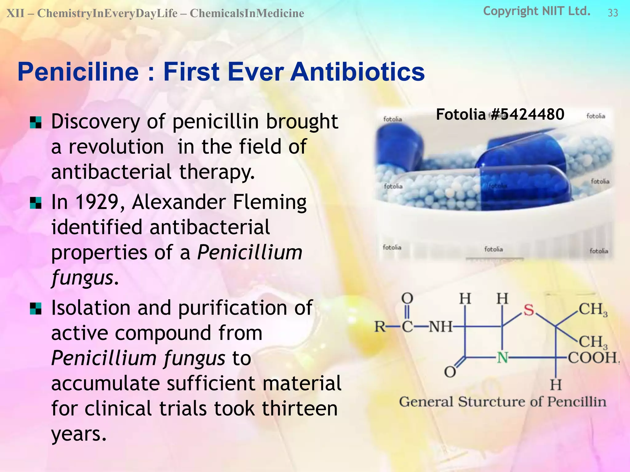 Chemicals in medicine satish | PPTX