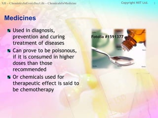 Chemicals in medicine satish | PPTX