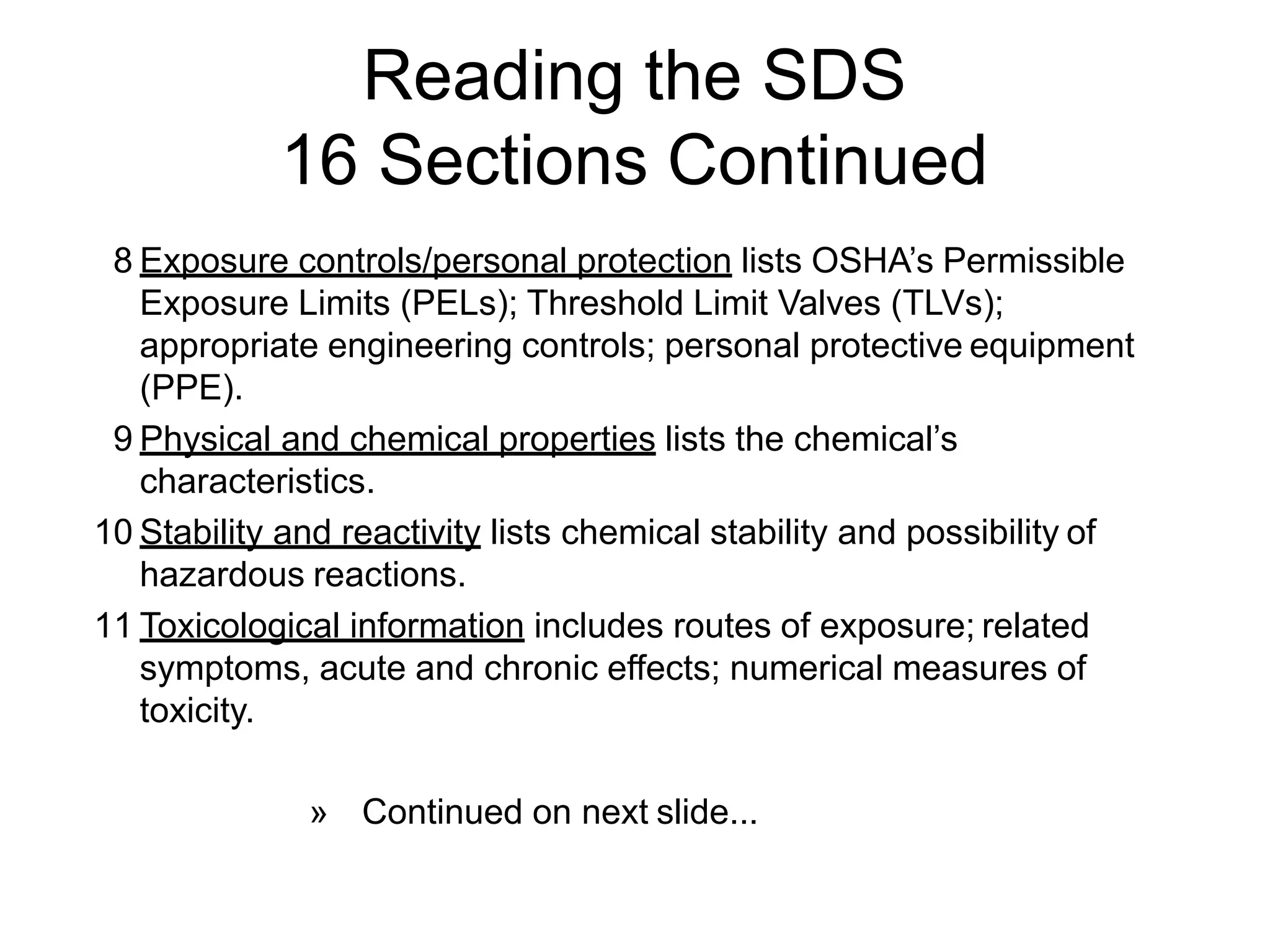 Chemical Spillage PPT Safety_Data_Sheets_SDS_Spill_Clean-Up_-_2013.pptx
