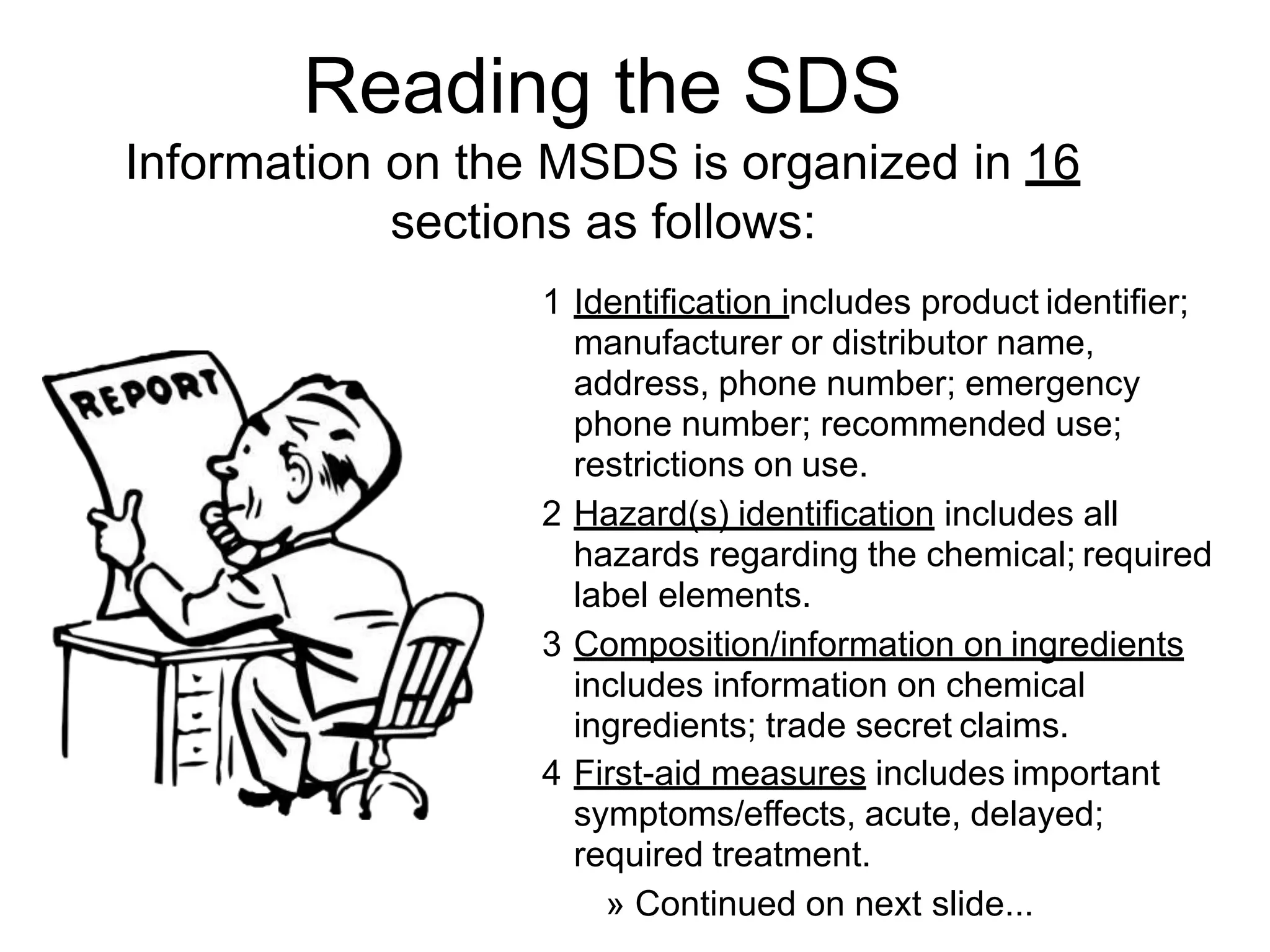 Chemical Spillage PPT Safety_Data_Sheets_SDS_Spill_Clean-Up_-_2013.pptx