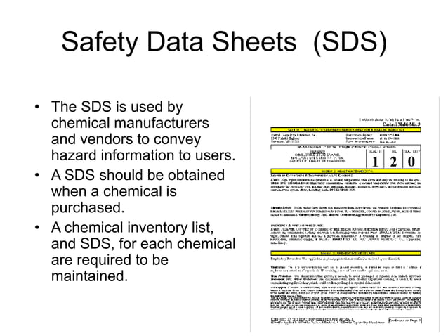 Chemical Spillage PPT Safety_Data_Sheets_SDS_Spill_Clean-Up_-_2013.pptx