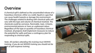 Chemical Spill Response Training by Raman | PPTX