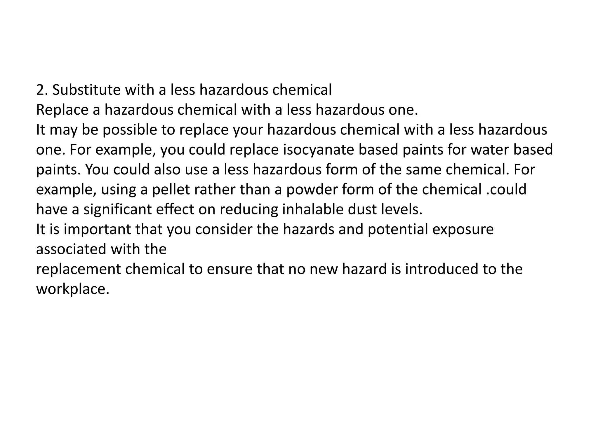 Chemicals Safety Presentation | PPTX