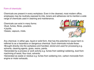 Chemicals Safety Presentation | PPTX