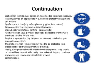 Chemicals Safety Presentation | PPTX