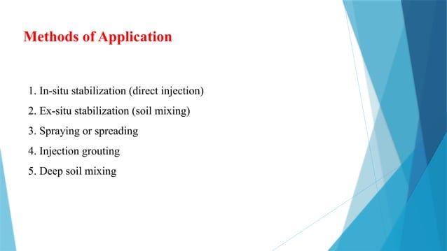 Chemical STABILIZATION as a method of soil stabilization in highway ...