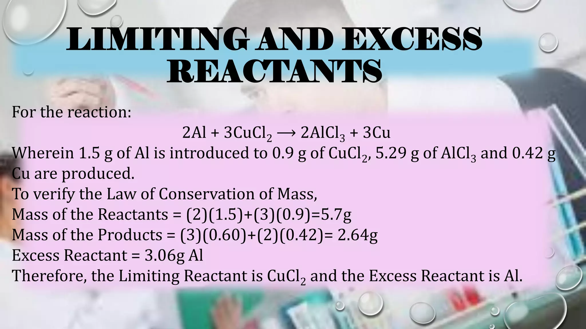 Basics of Chemistry: Chemical stoichiometry | PDF