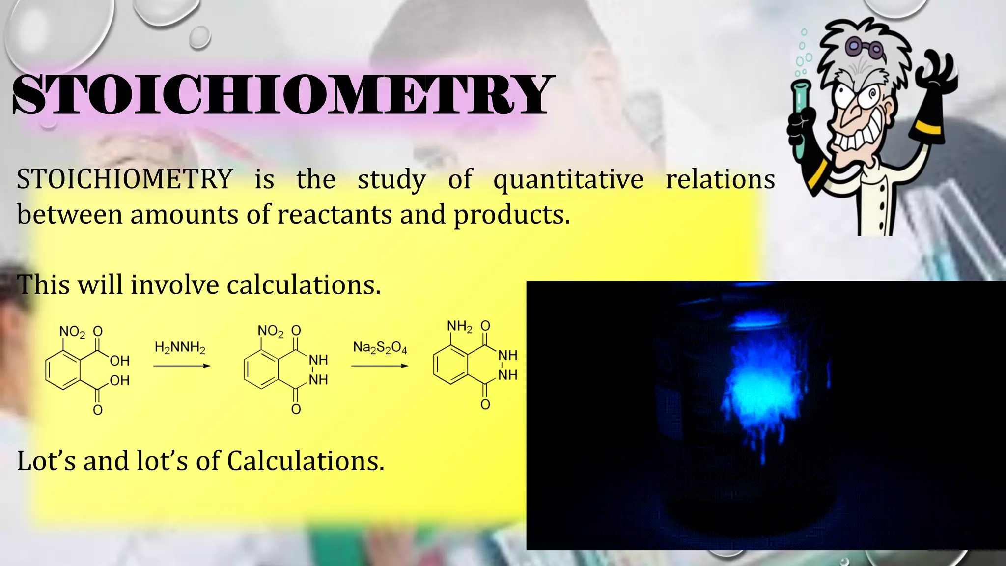 Basics of Chemistry: Chemical stoichiometry | PDF