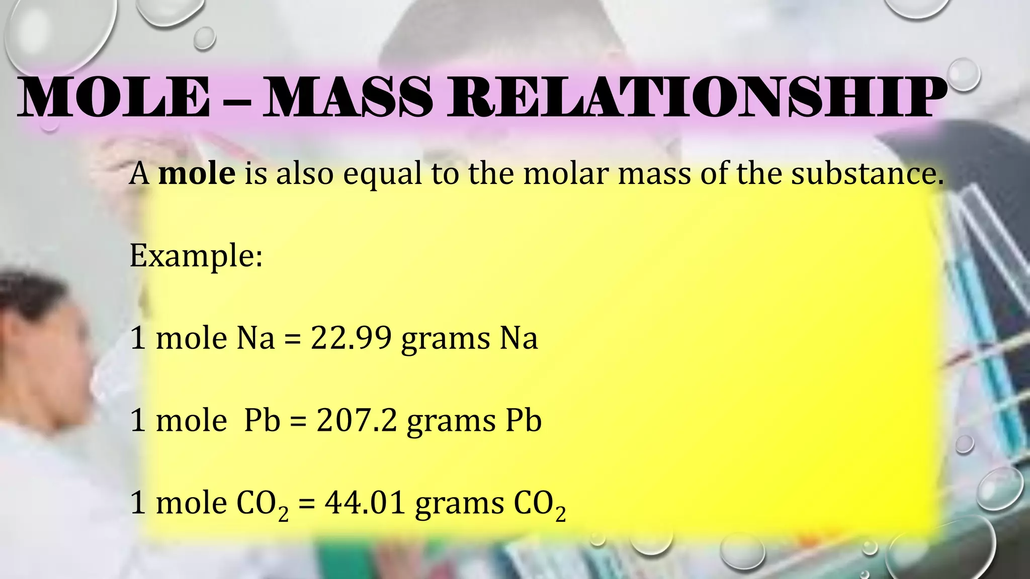 Basics of Chemistry: Chemical stoichiometry | PDF