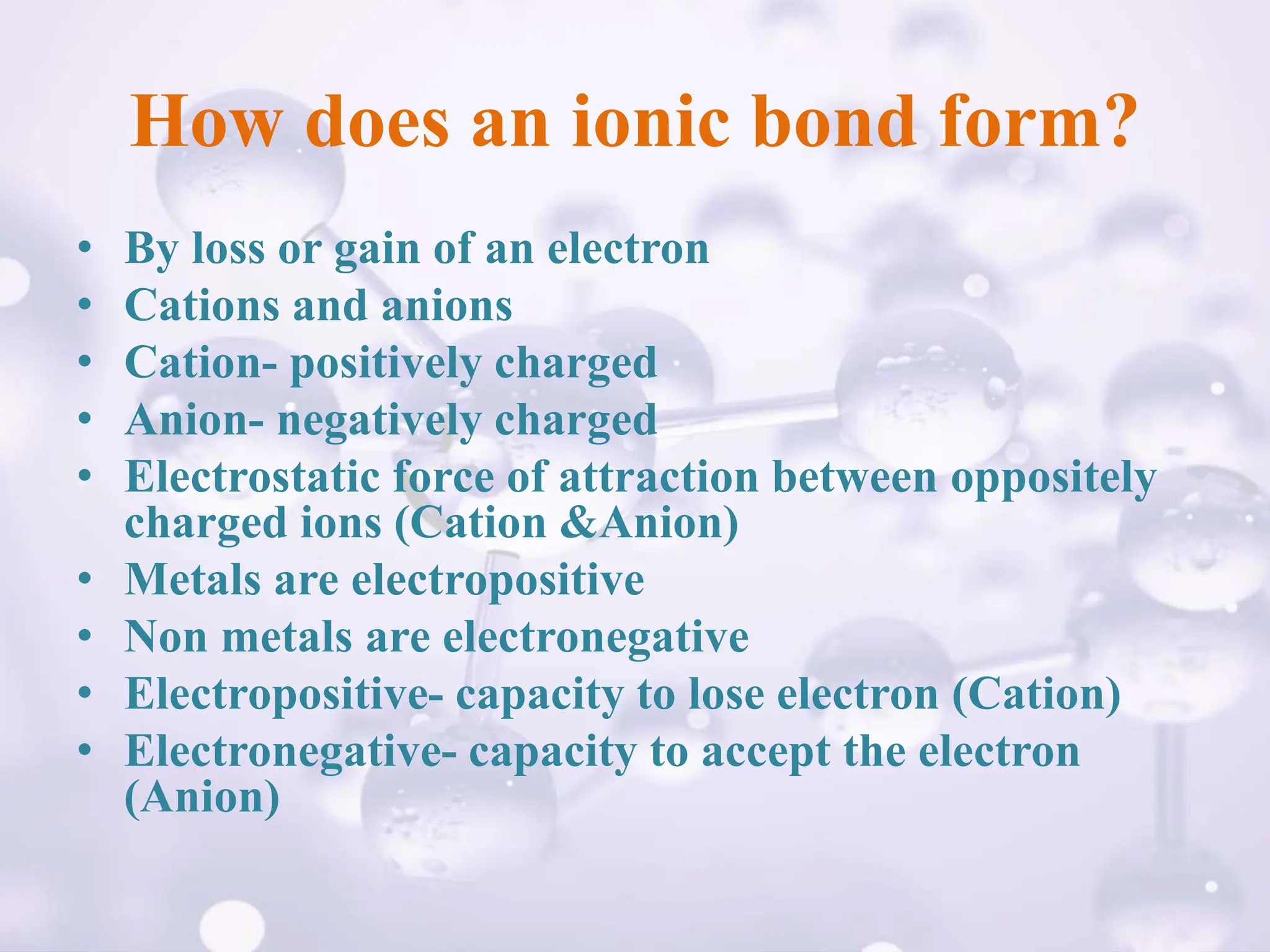 Chemical structure & bonding , types of chemical bonding.pptx