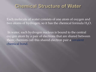 Chemical Structure of Water.pptx