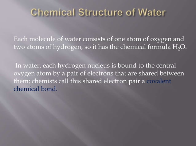 Chemical Structure of Water.pptx