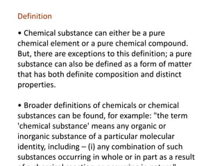 Chemical substance | PPT