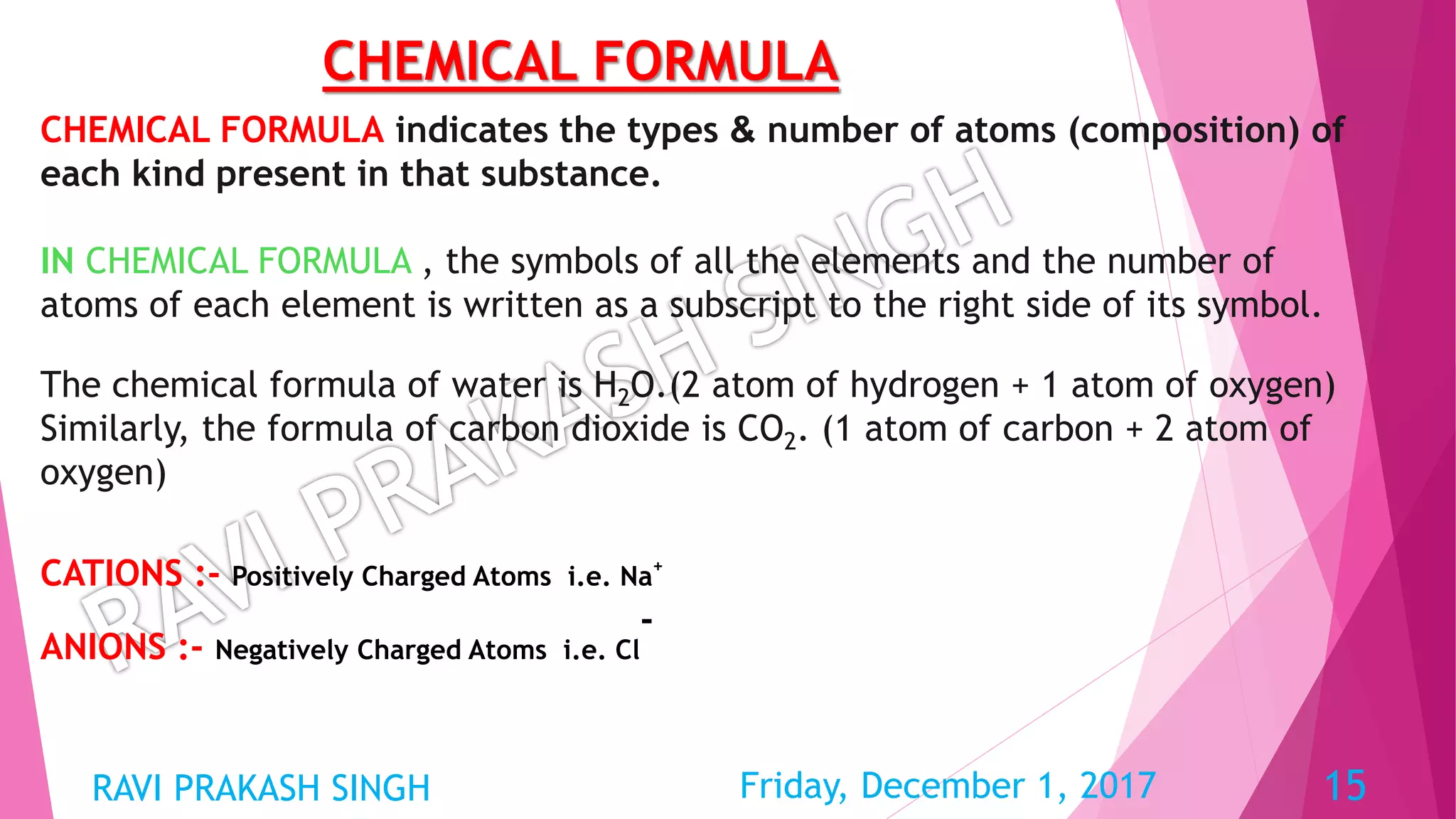 Chemical substances and process final1 | PDF