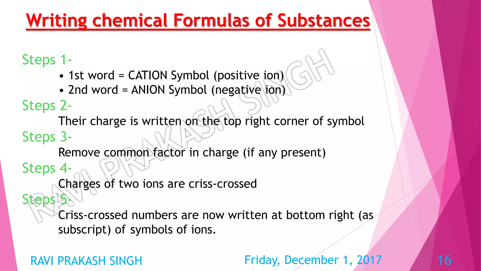 Chemical substances and process final1 | PDF