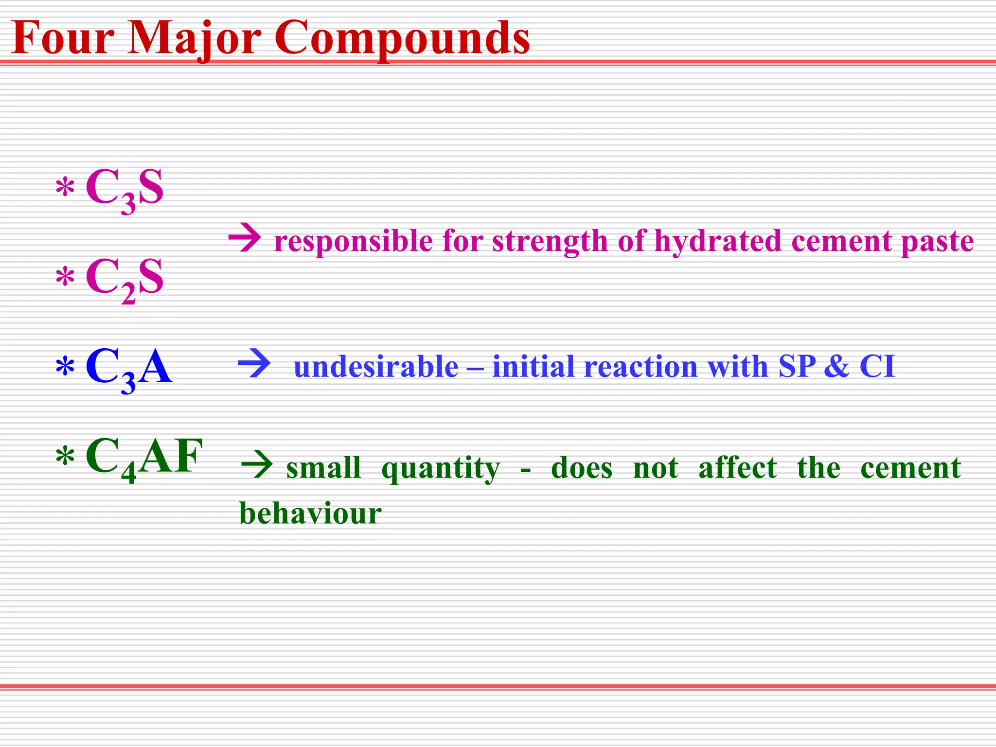 Chemicals used in construction general studies | PDF