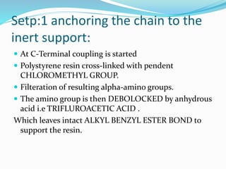 Chemical synthesis of polypetide presentation (1) | PPT
